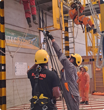IRATA, Rope Access Training: Rig Pro